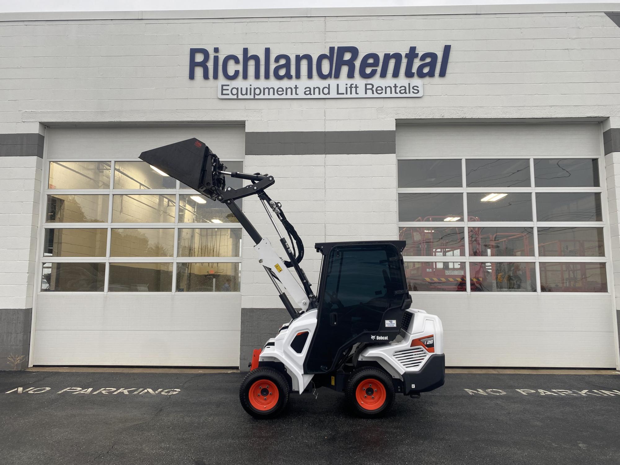 Compact Articulating Loader ~ Bobcat L28 W/ Cab - Richland Rental