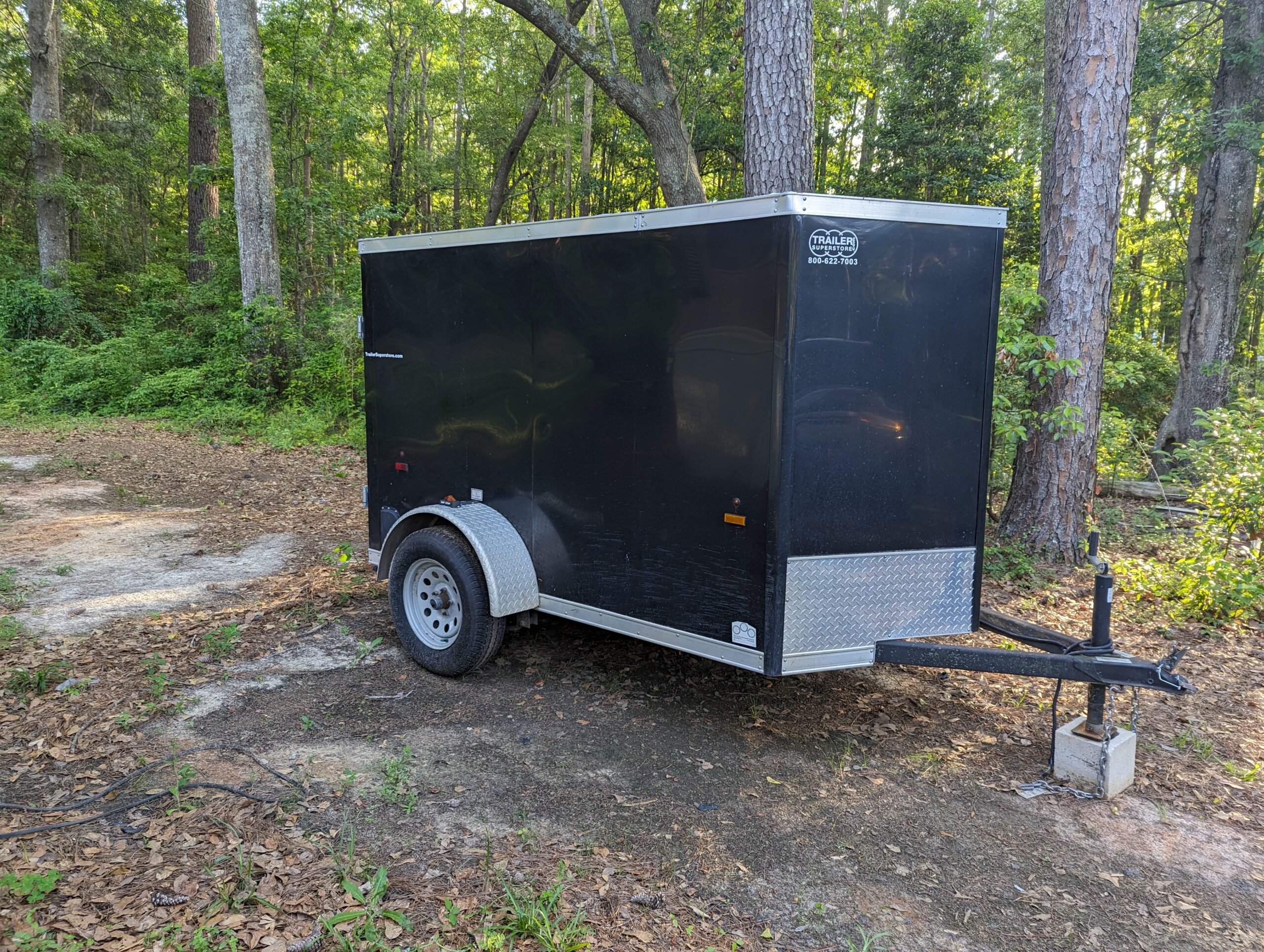 Enclosed Trailer 5'x8' - Richland Rental